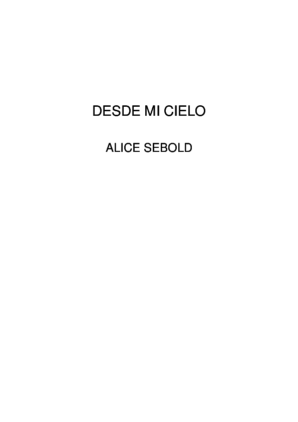 (PDF) DESDE MI CIELO