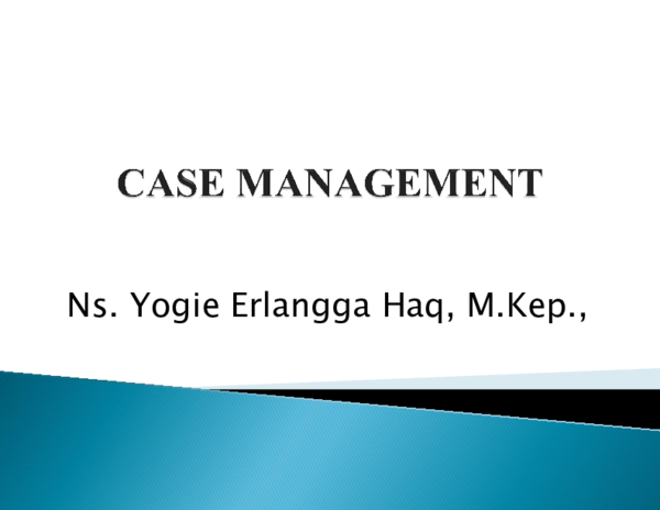 (PPT) CASE MANAGEMENT