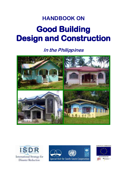 (PDF) HANDBOOK ON Good Building Design and Construction In the Philippines