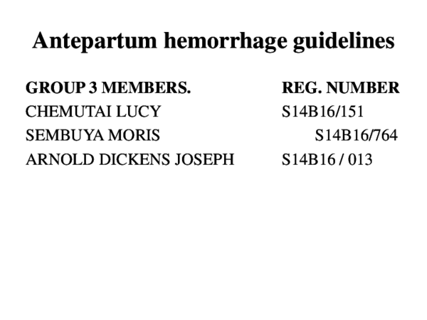 (PPT) APH Presentation
