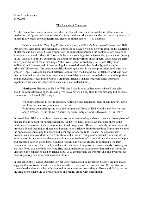 (DOC) The Balance of Contraries