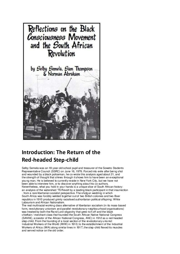 (PDF) The Return of the Red-headed Step-child