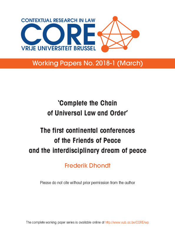 Essai sur la paix présente et future de l`Europe William PENN