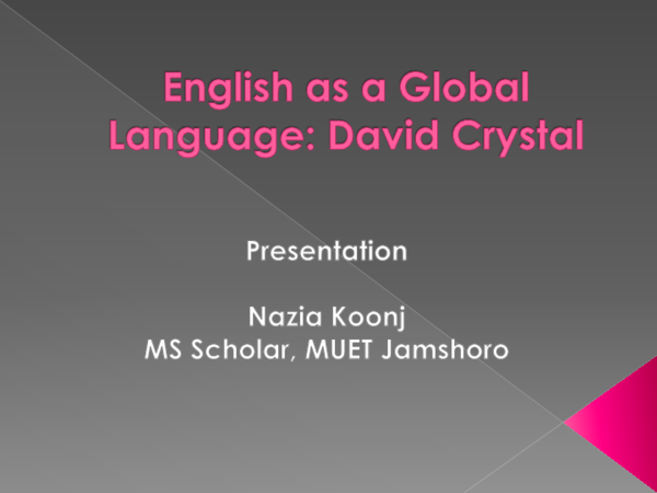 (PDF) English as a Global language Presentation- Nazia Koonj.pdf