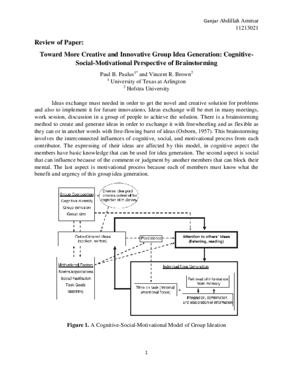 (PDF) Toward More Creative and Innovative Group Idea Generation ...