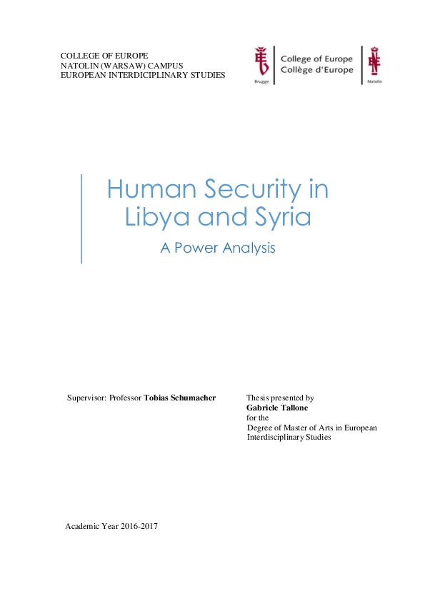 (PDF) COLLEGE OF EUROPE NATOLIN (WARSAW) CAMPUS EUROPEAN ...