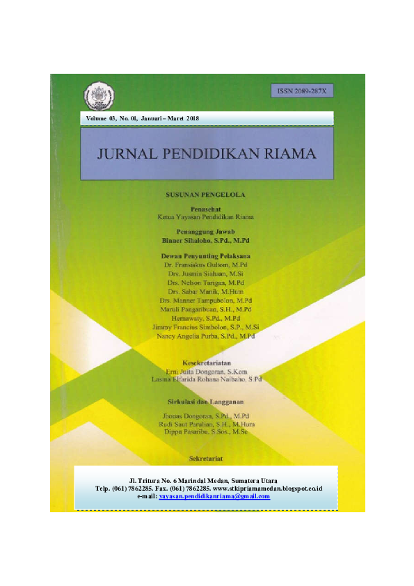 (PDF) Jurnal-Pendidikan-Riama-Volume-03-No-01-Januari-Maret-2018.pdf