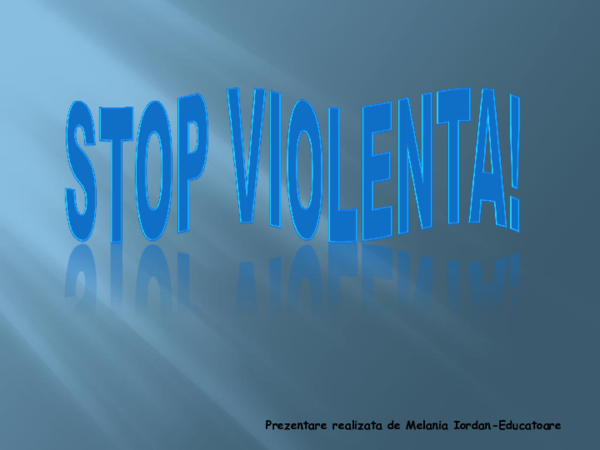 Stop violenta