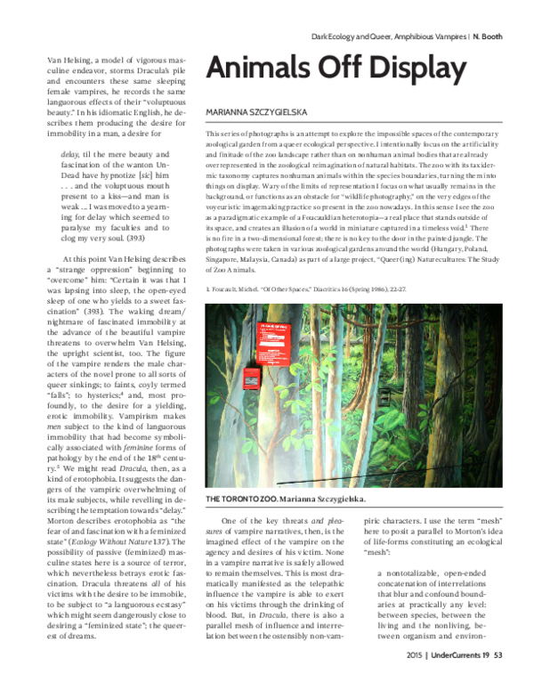 (PDF) Animals Off Display