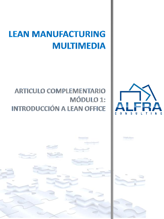 (PDF) Introduccion a Lean Office
