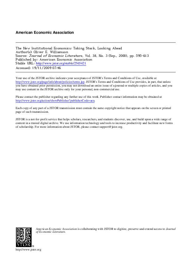 (PDF) American Economic Association