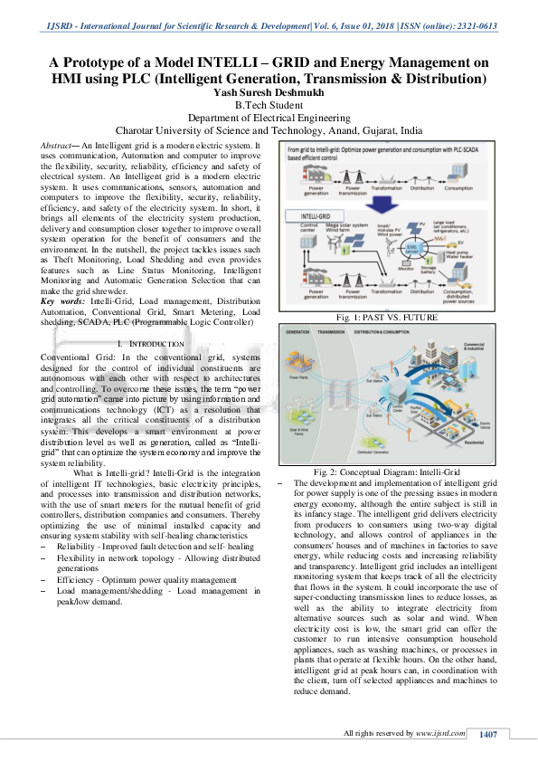 (PDF) A Prototype of a Model INTELLI – GRID and Energy Management on ...