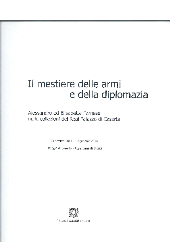 (PDF) Maria Rosaria Nappi Le imprese di Alessandro Farnese nelle ...