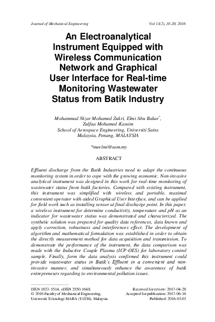 (PDF) An Electroanalytical Instrument Equipped with Wireless ...