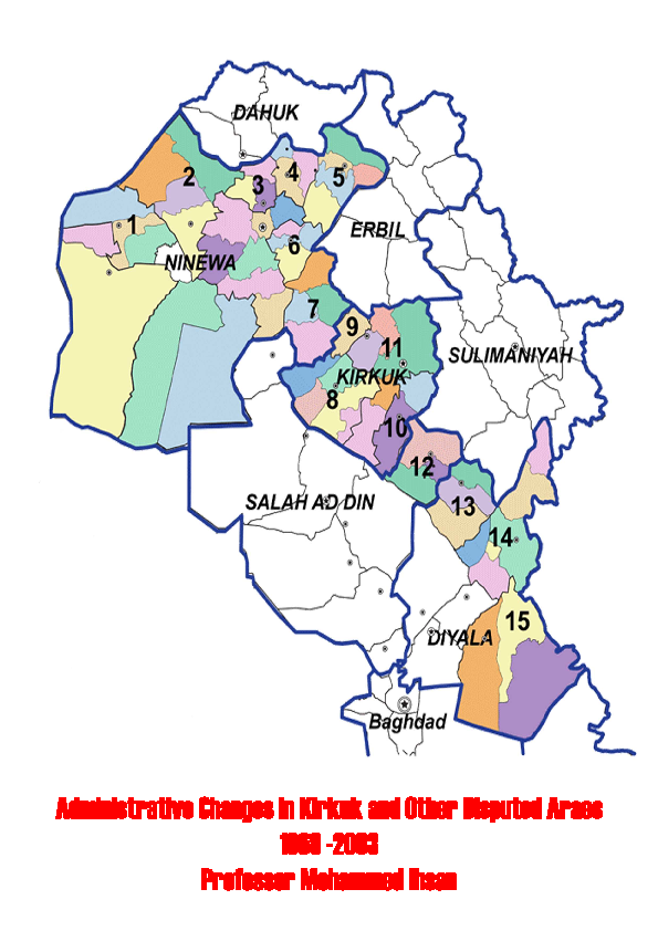 (PDF) Administrative Changed in Kirkuk and Disuted Areas in Iraq.pdf