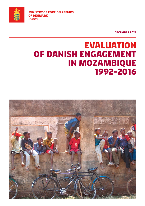 (PDF) EVALUATION OF DANISH ENGAGEMENT IN MOZAMBIQUE MINISTRY OF FOREIGN ...