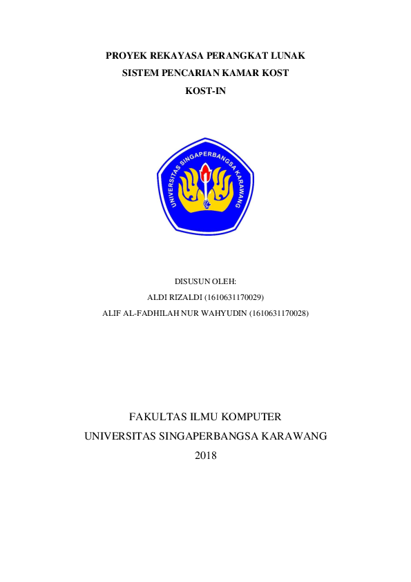 (DOC) Proposal RPL kamar Kost