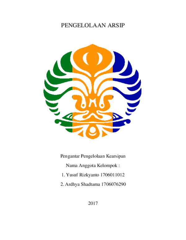 (DOC) PENGELOLAAN ARSIP