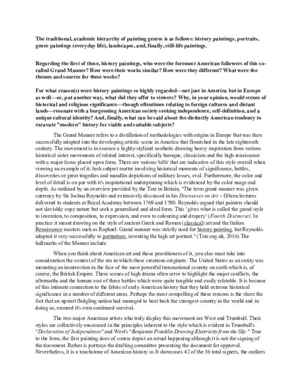 (DOC) On The Grand Manner