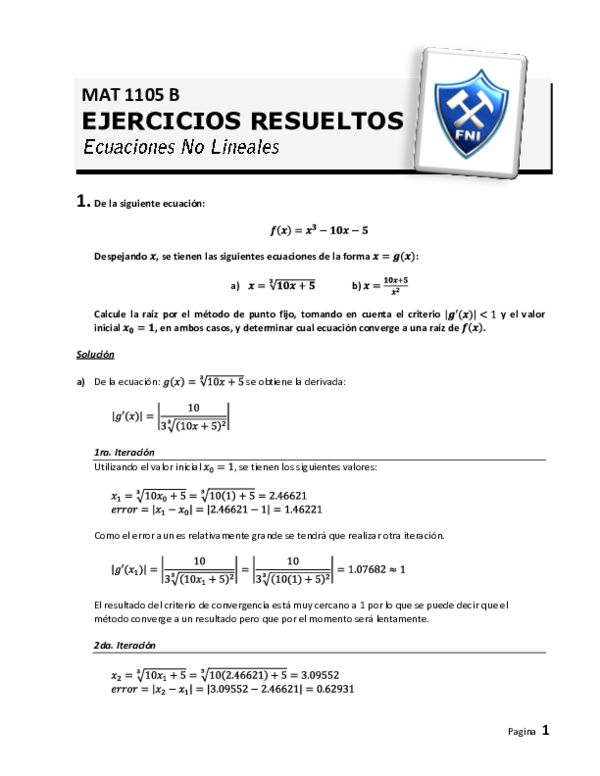 (PDF) Metodos numericos