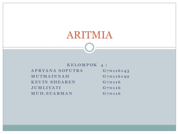 (PPT) ARITMIA