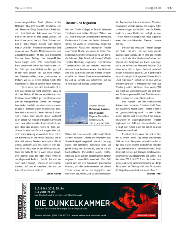 (PDF) TdZ_04_2018_Buch (1) (1).pdf | stephen wilmer - Academia.edu