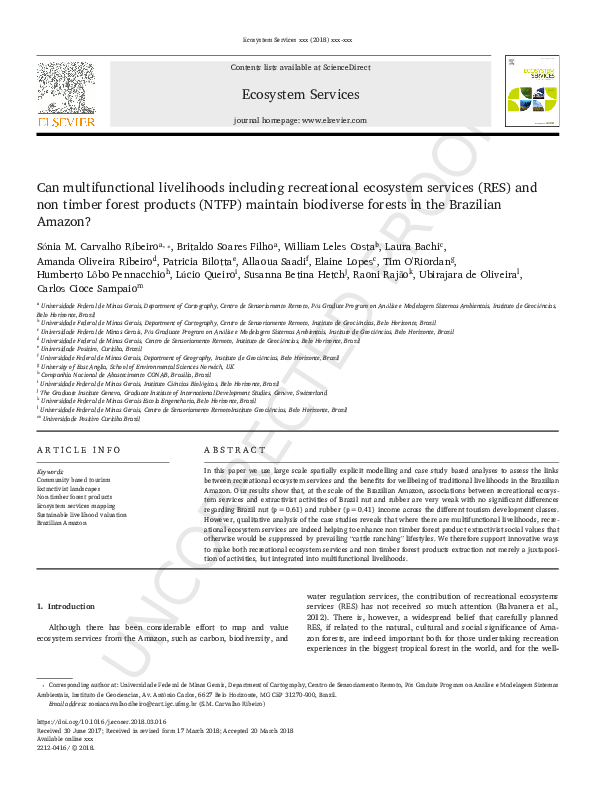 (PDF) Proofs ECOSER 782 Final