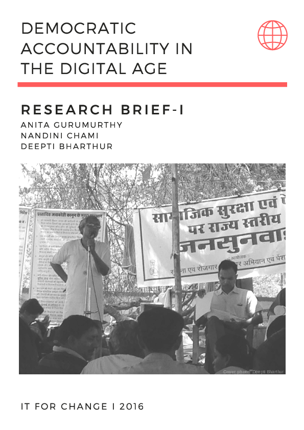 (PDF) Democratic accountability in the digital age