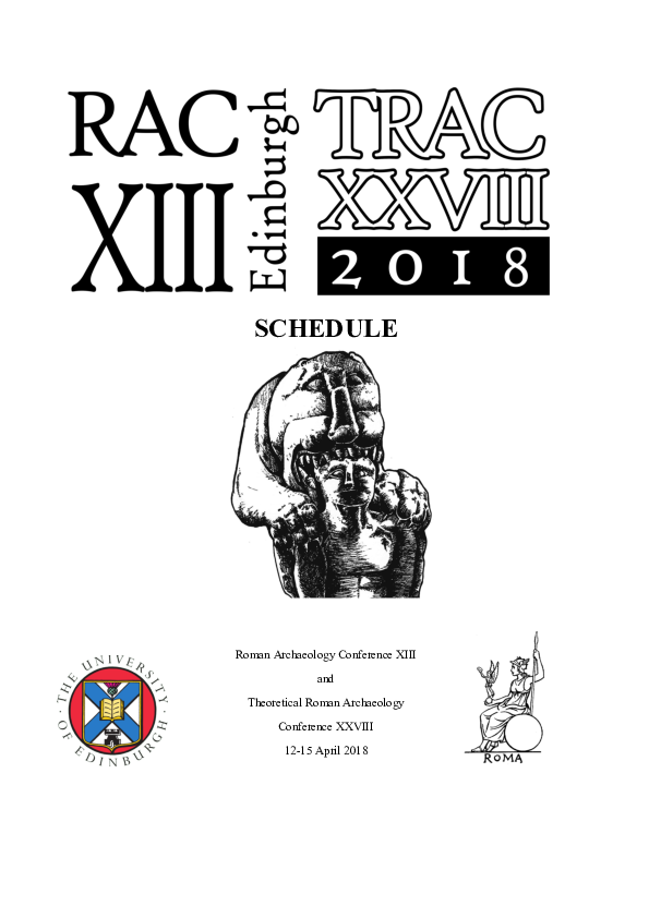 (PDF) RAC XIII (2018) - Session 3b - Isotopic Studies in Roman Archaeology: Patterns of ...