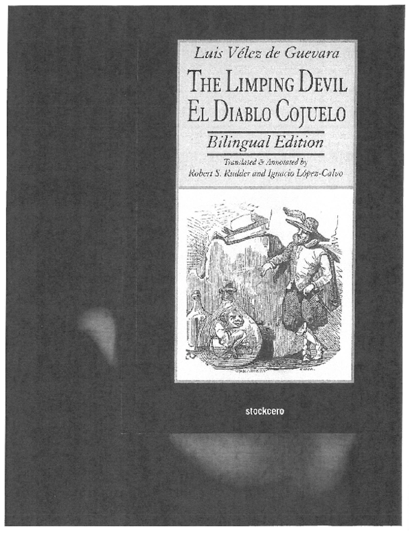 (PDF) Introduction to our bilingual edition of El diablo cojuelo/The Limping Devil