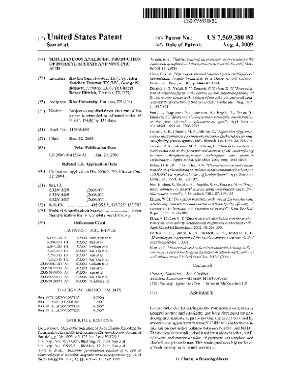 (PDF) 12) United States Patent FOREIGN PATENT DOCUMENTS