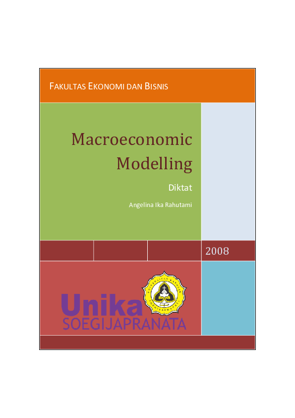 (PDF) Macroeconomic Modelling