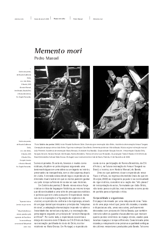 (PDF) Memento Mori