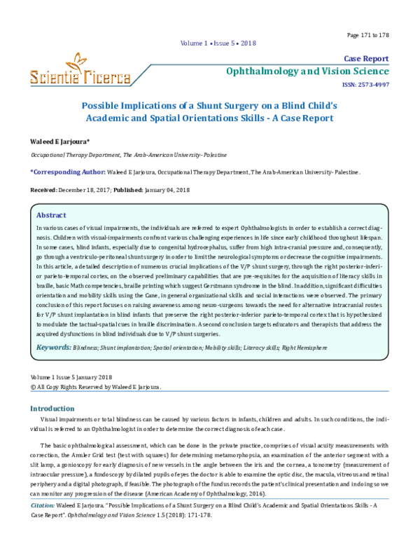 (PDF) Ophthalmology and Vision Science Case Report Possible ...