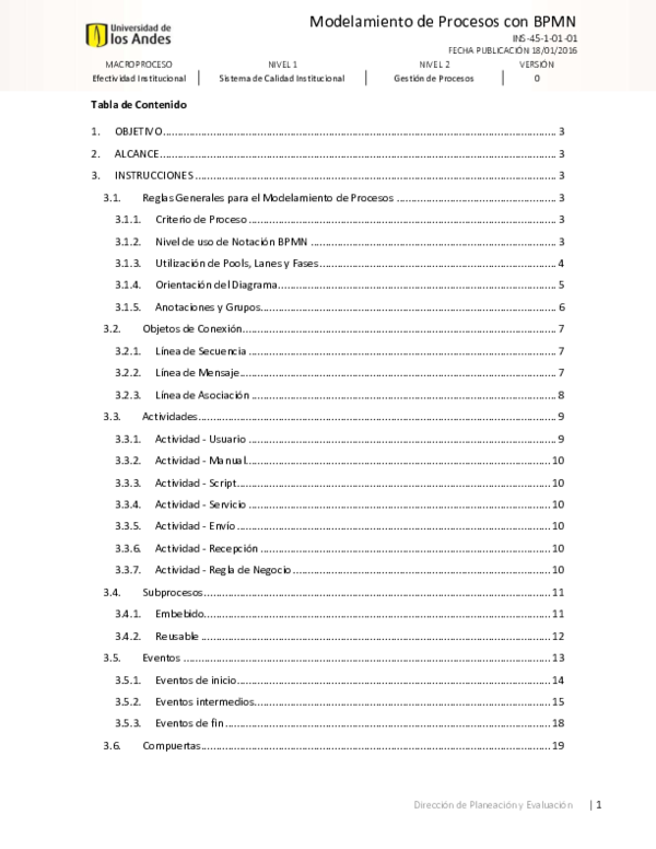 (PDF) Modelamiento de Procesos con BPMN