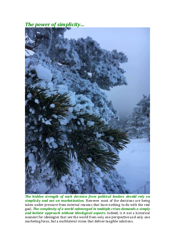 (PDF) The power of simplicity......