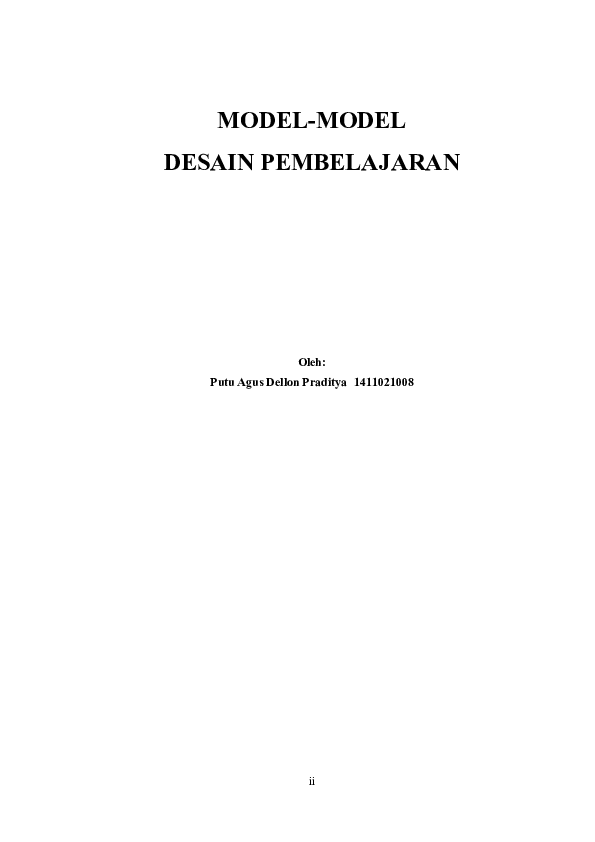 (DOC) Model Desain Pembelajaran.doc.doc