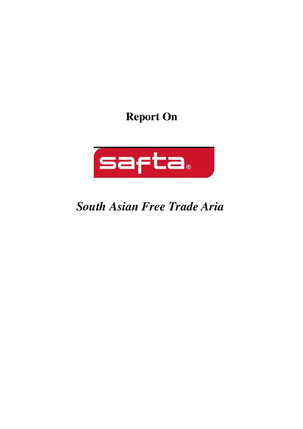 (DOC) Report on SAFTA.docx