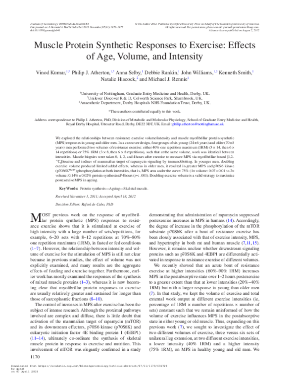 (PDF) Minimal dose of milk protein concentrate to enhance the anabolic ...