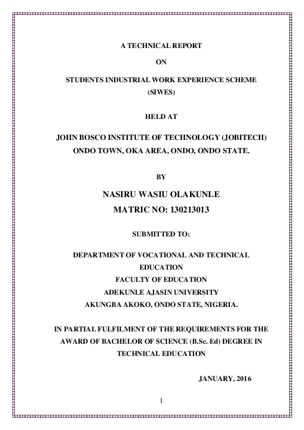 (PDF) 130213013 SIWES REPORT final.pdf