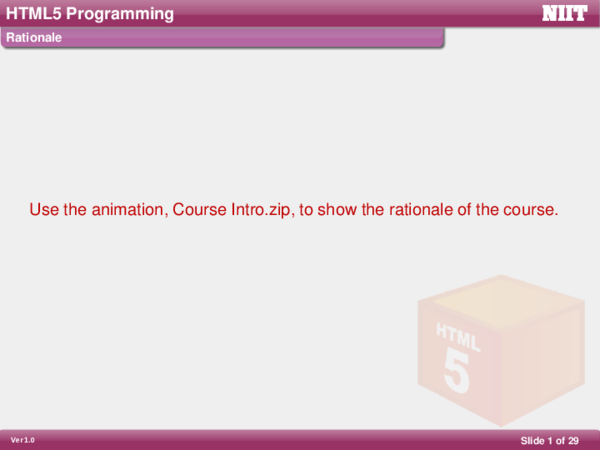 (PPT) Overview of HTML5 Structure and Multimedia