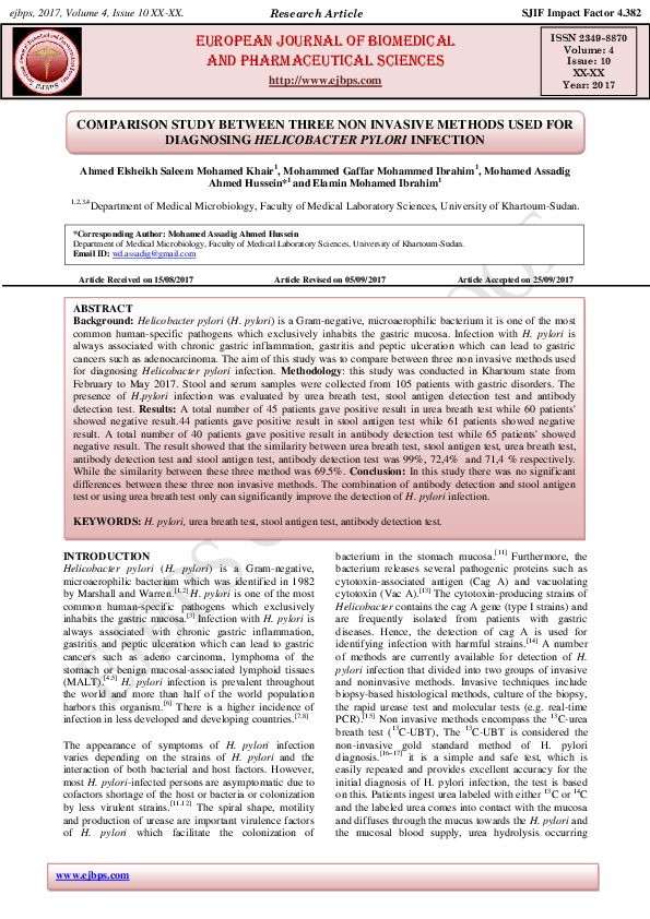 (PDF) COMPARISON STUDY BETWEEN THREE NON INVASIVE METHODS USED FOR ... (PDF) COMPARISON STUDY BETWEEN THREE NON INVASIVE METHODS USED FOR ...