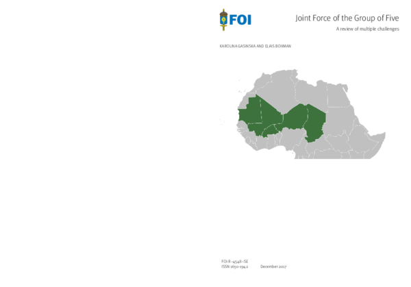 (PDF) Joint Force of the Group of Five A review of multiple challenges