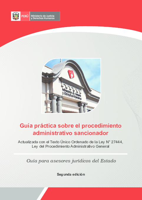 (PDF) Guía práctica sobre el procedimiento administrativo sancionador