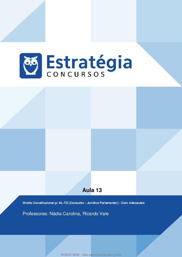 (PDF) Aula 13