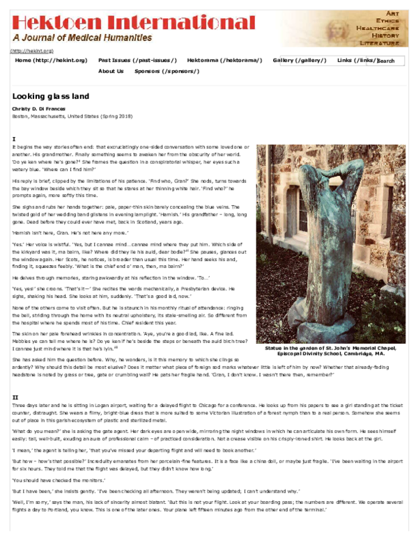 (PDF) Looking Glass Land