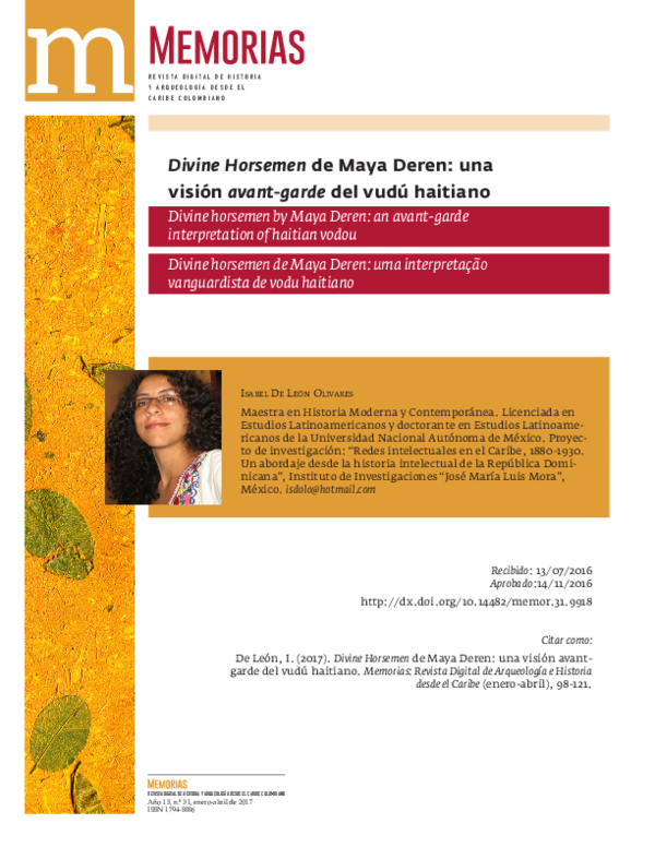 (PDF) Isabel De león OlIvares