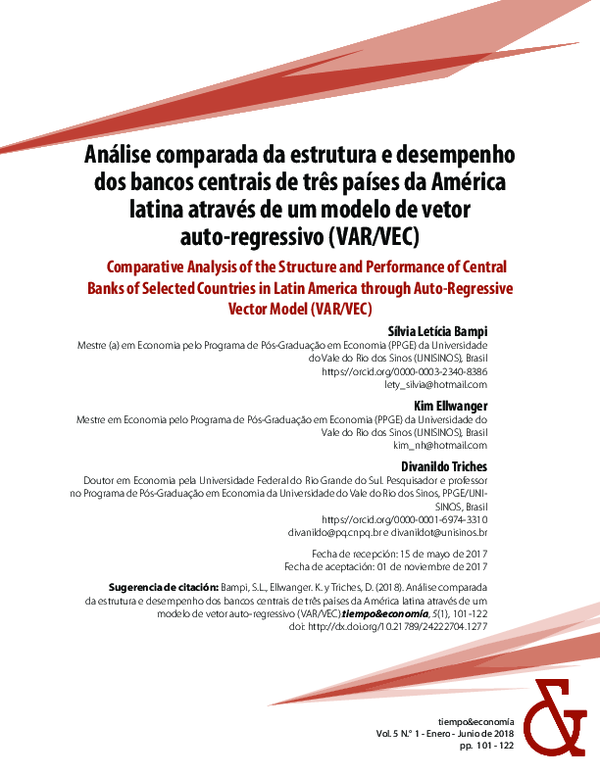 (PDF) Análise comparada da estrutura e desempenho dos bancos centrais ...