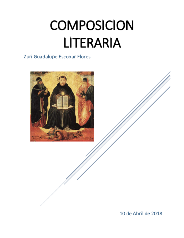 (PDF) COMPOSICION LITERARIA
