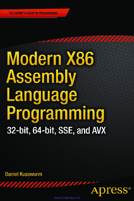 Pdf Daniel Kusswurm Modern X86 Assembly Language Programming 32 Bit 64 Bit Sse And Avx 